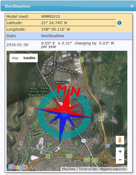 GC6AJRM Land Nav 101 (Multi-cache) in Hawaii, United States created by ...